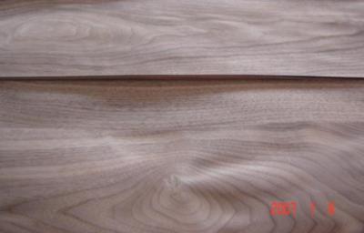 China Dark Walnut Veneer Sheets 0.5mm Thickness | Natural Black Walnut Wood Paneling 2000mm Length for sale