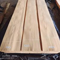 China American Red Oak Natural Veneer Sheets 0.5mm Crown Cut for Plywood Furniture for sale