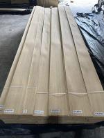 China Natural American White Oak Quarter Sawn Veneer Sheets 0.5mm for Plywood Furniture for sale