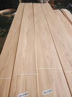 China American Red Oak Veneer Sheets Crown Cut 0.5mm for Plywood MDF Chipboard for sale