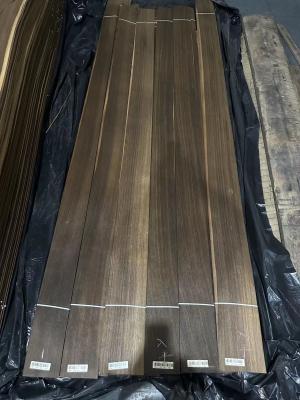 China Smoked American White Oak Quarter Cut Veneer Sheets 0.15-2.0mm Thickness for Furniture and Decoration for sale