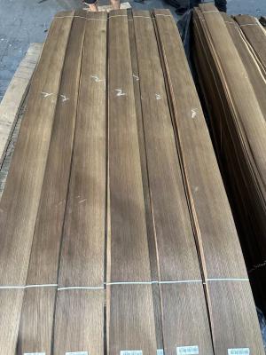 China Smoked Natural White Oak Quarter Cut Veneer Sheets 0.15-2.0mm Thickness for Plywood and Furniture for sale