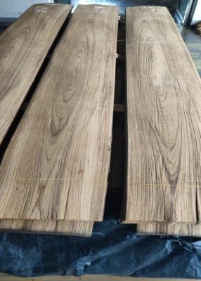 China Natural Sliced Cut Burma Teak Quarter Cut and Crown Cut Veneer Sheet 0.15mm for Plywood for sale