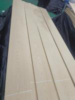 China Natural Sliced American White Ash Wood Veneer Sheet Crown Cut 0.5mm for Plywood for sale