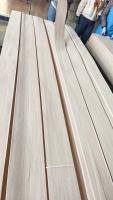 China Natural Sliced Cut European White Oak Quarter Cut Veneer Sheet 0.5mm for Plywood for sale