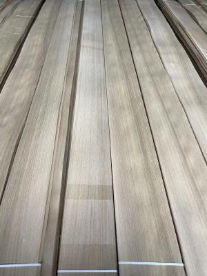 China Natural Sliced Cut Russia Elm Quarter Cut Veneer Sheet 0.5mm for Furniture for sale