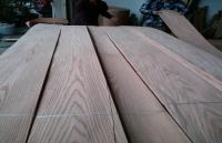 China Light Brown Oak Sliced Veneer MDF For Flooring for sale