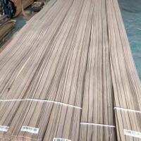 China Natural Sliced Cut Light Color Paldao Wood Quarter Cut Veneer 0.22mm 0.4mm for sale