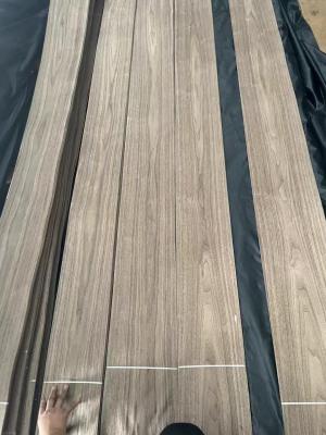China Natural Sliced Cut American Black Walnut Plain Cut Veneer Sheet 0.5mm for Plywood for sale
