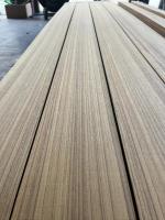 China Burma Teak Quarter Cut Natural Wood Veneer Sheet 0.15mm for Plywood Furniture for sale