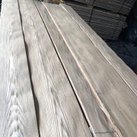 China AAA Grade Ash Crown Cut Natural Wood Veneer 2500x640mm for Luxury Furniture for sale