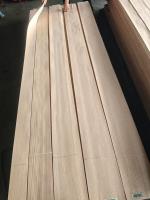 China Natural American White Ash Wood Veneer 2500x640mm for Hotel Furniture TV Wall for sale
