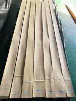 China Natural White Ash Wood Veneer 2500x640mm Sliding Door TV Wall Panel AAA Grade for sale
