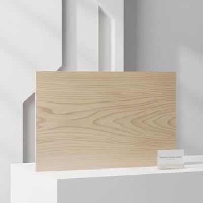China Natural American White Ash Crown Veneer 2500x640mm AAA Grade for Hotel Furniture for sale