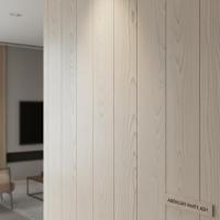 China Natural American White Ash Veneer 0.6mm-1.5mm Sanded Polished for Interior Wall Paneling for sale