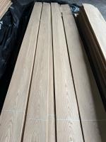 China White Oak Crown Cut Veneer Sheets 2440mm Length 1220mm Width for Elegant Interior Design for sale