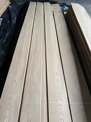 China White Oak Crown Cut Veneer Sheets 2440mm Length 1220mm Width for Elegant Interior Design for sale
