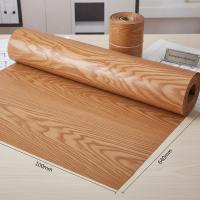 China Width 100mm to 640mm Natural Red Oak Crown Cut Veneer Natural Oak Wood Ideal for Architectural Panels Furniture and Interior Design Applications for sale