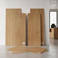China Sheetlength Up To 2440mm Oak Veneer Sheets Crown Cut Plain Cut Wood Panels Ideal For Office Interiors And Custom Cabinetry Solutions for sale