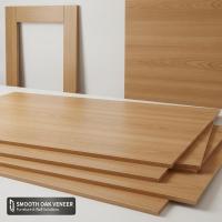 China Smooth Texture Oak Veneer Sheets Sheetwidth Up To 1220mm Suitable For Furniture Cabinet Doors And Decorative Wall Panels for sale