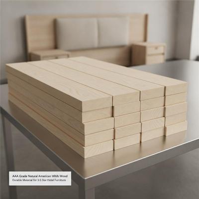 China AAA Grade Natural American White Ash Wood Lumber Suitable for 3-5 Star Hotel Furniture Applications Durable and Material for sale