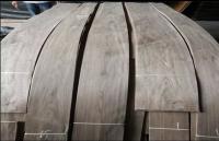 China Natural Quarter Cut Walnut Veneer Furniture Wood Sheet Grade AB 0.5mm 1200-3800mm for sale
