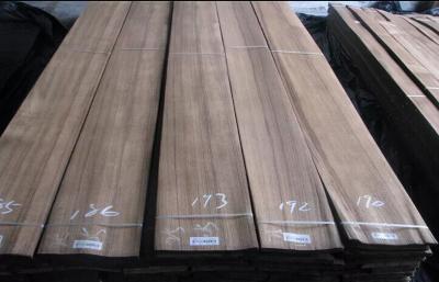 China Natural Burma Teak Veneer Sliced Quarter Cut Grade AA 0.5mm Thick for Plywood for sale