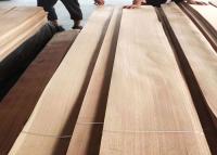China Natural Brown Ash Wood Veneer Sheets Quarter Cut 0.4mm for Furniture Plywood for sale