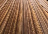 China 3100mm Length Quarter Cut Smoked Fumed Pine Wood Veneer 0.6mm Thickness for Furniture and Interior Decoration for sale