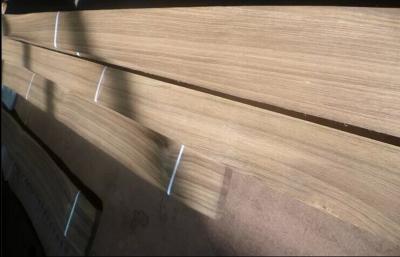 China Burma Teak Quarter Cut Veneer Sheets 1200-3500mm Length 0.15-0.5mm Thickness for Furniture for sale