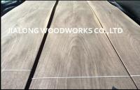China AA Grade Black Walnut Crown Cut Wood Veneer Sheet 0.5mm Thick for Furniture for sale