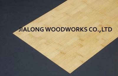 China Carbonized Horizontal Bamboo Veneer Sheet 2500mm x 650mm in 0.3mm/0.5mm Thickness for Interior Paneling and Furniture for sale