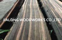 China Macassar Ebony Quarter Cut Natural Wood Veneer 1200-3800mm Length 0.5mm Thickness for Furniture and Desk for sale