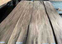 China Natural Black Walnut Crown Cut Veneer Sheet 0.5mm for Furniture Door Plywood for sale