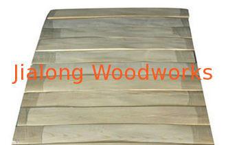 China Brown Paper Backed Flexible Ash Veneer Sheets 0.15-0.6mm Thickness for Door and Plywood Applications for sale