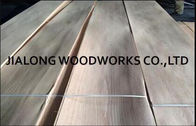 China Natural White Oak Veneer Sheet Crown Cut 0.5mm Thick for Plywood Furniture for sale