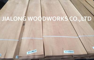 China American Natural Sliced Cherry Veneer Sheet Plain Cut With 0.5mm Thickness for sale