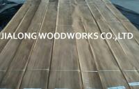 China BurmaTeak Natural Sliced Quarter Veneer 0.25mm for Plywood 2500mm for sale