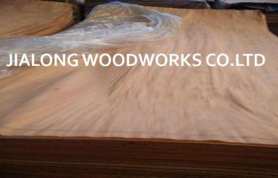 China Gurjan Wood Rotary Cut Natural Face Veneer Sheet 2440x1220mm 0.18-0.40mm for Plywood Furniture for sale