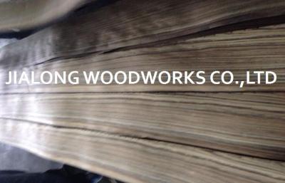China Sliced Cut Natural African Teak Quarter Cut Wood Veneer Sheet 0.5mm Thickness for Furniture for sale