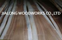 China Natural Sliced Acacia Wood Veneer Sheet 0.5mm for Plywood Flooring Furniture for sale