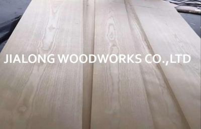 China White American Ash Crown Cut Wood Veneer Sheet 0.3mm-0.5mm Thickness for Cabinets and Furniture for sale