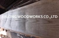 China Thin Russia Ash Crown Cut Wood Veneer Sheet 0.18mm 2500mm Hardwood Veneer for sale