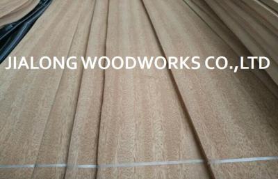 China Natural Sliced Quarter Cut Bubinga Wood Veneer Sheet 0.5mm for Cabinets for sale