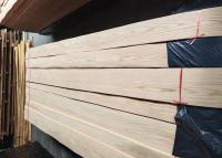 China Crown Cut Red Oak Veneer Sheet 2.2m-2.7m Length 0.22mm Thickness for Door Skin and Furniture for sale
