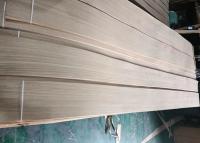 China Quarter Sawn Natural White Oak Veneer Plywood Sheets 0.5mm for Furniture for sale