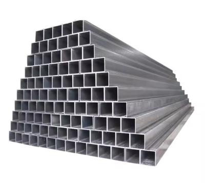 China A53 St37 Galvanized Steel Perforated Square Tube With Required Length for sale