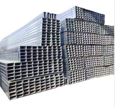 China 6m Rectangular Galvanized Square Tubing  For Steel Structure for sale