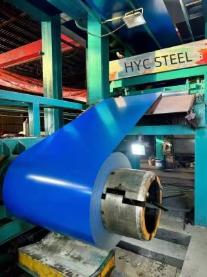 China COLOR Steel PPGI 0.09-0.7Thickness TDC51D Prepainted Galvanized Steel Sheets Color Coil With Strong Anti-corrosion Blue Color for sale