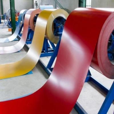 China PPGI 0.09-0.7 Thickness TDC51D Prepainted Galvanized Steel Sheets Color Coil With Strong Anti-corrosion Green Color for sale
